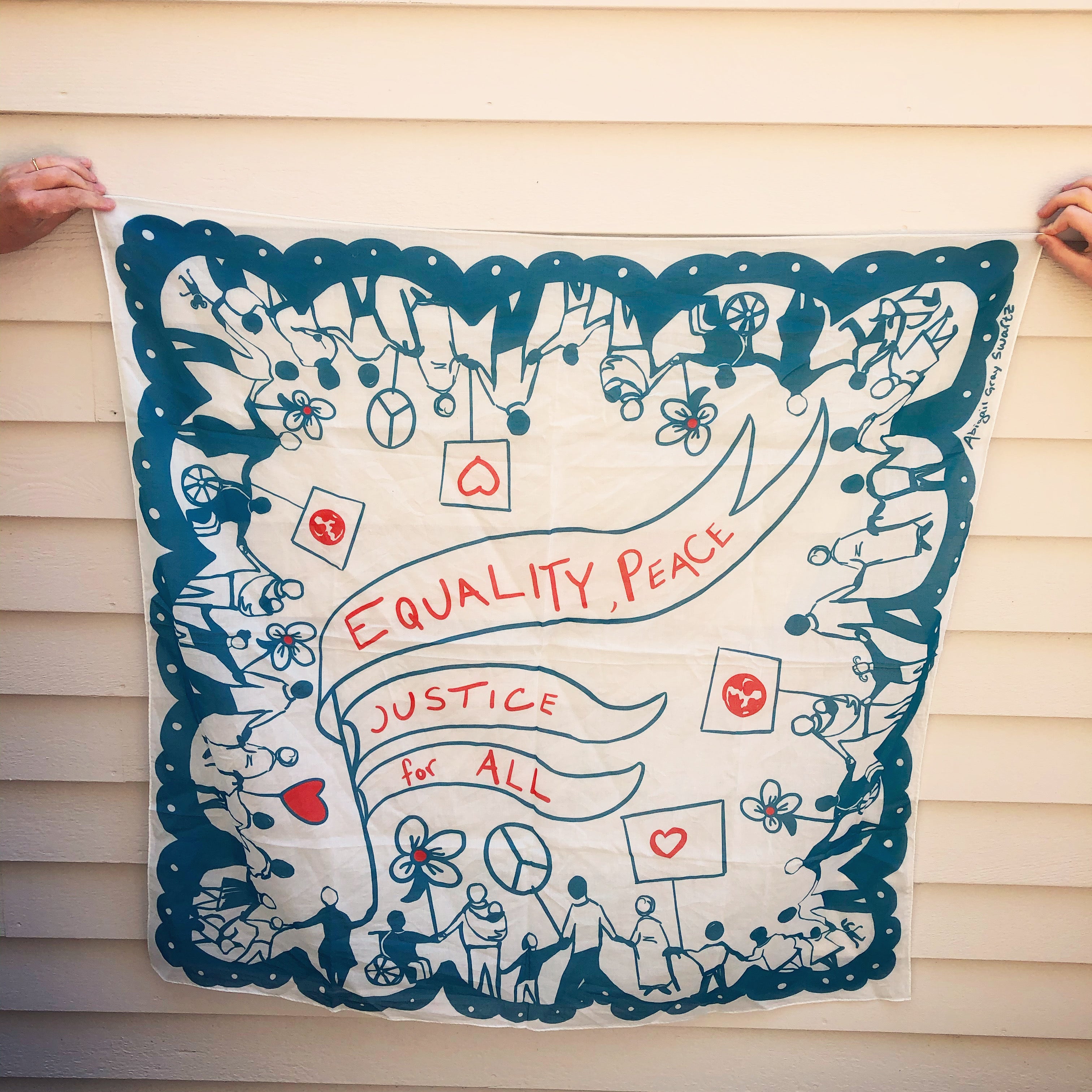 Poster On Equality And Justice For All